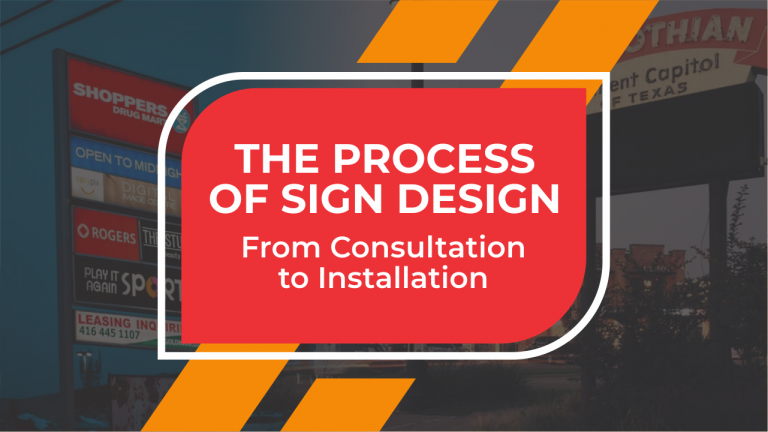 The Process of Sign Design: From Consultation to Installation | AGX